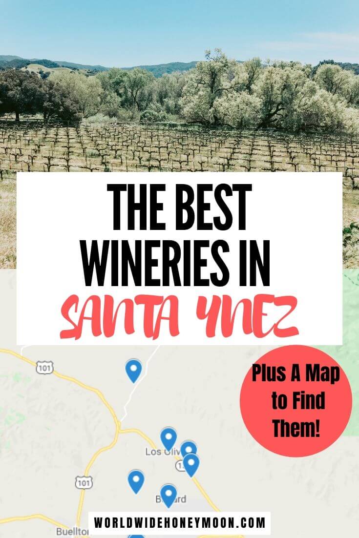 10 Best Wine Tastings in Solvang and the Santa Ynez Valley With a Santa Ynez Wineries Map ...