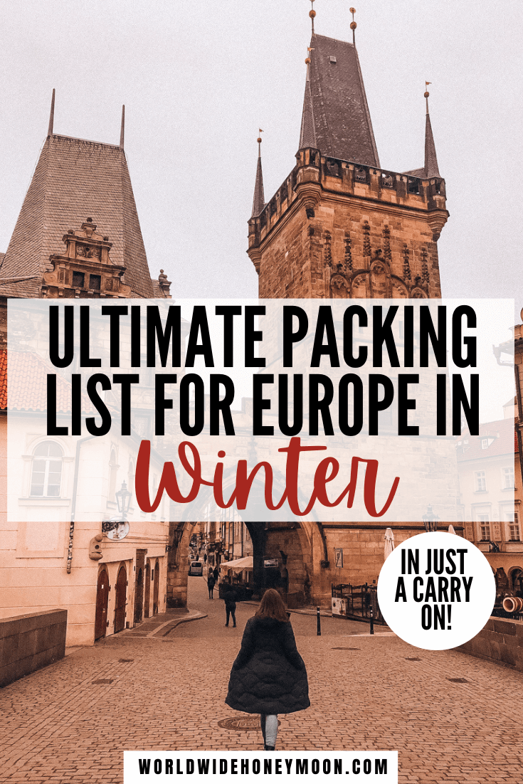 The Ultimate Europe Winter Packing List... in Just a Carry-On! - World ...